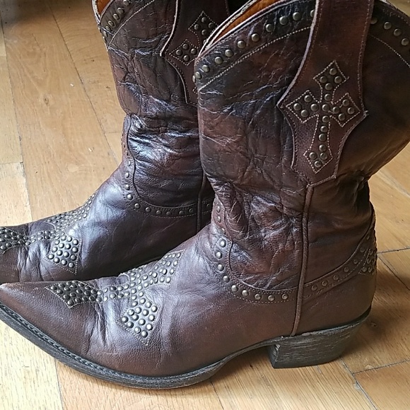 Old Gringo | Shoes | Old Gringo Cross Studded Boots | Poshmark